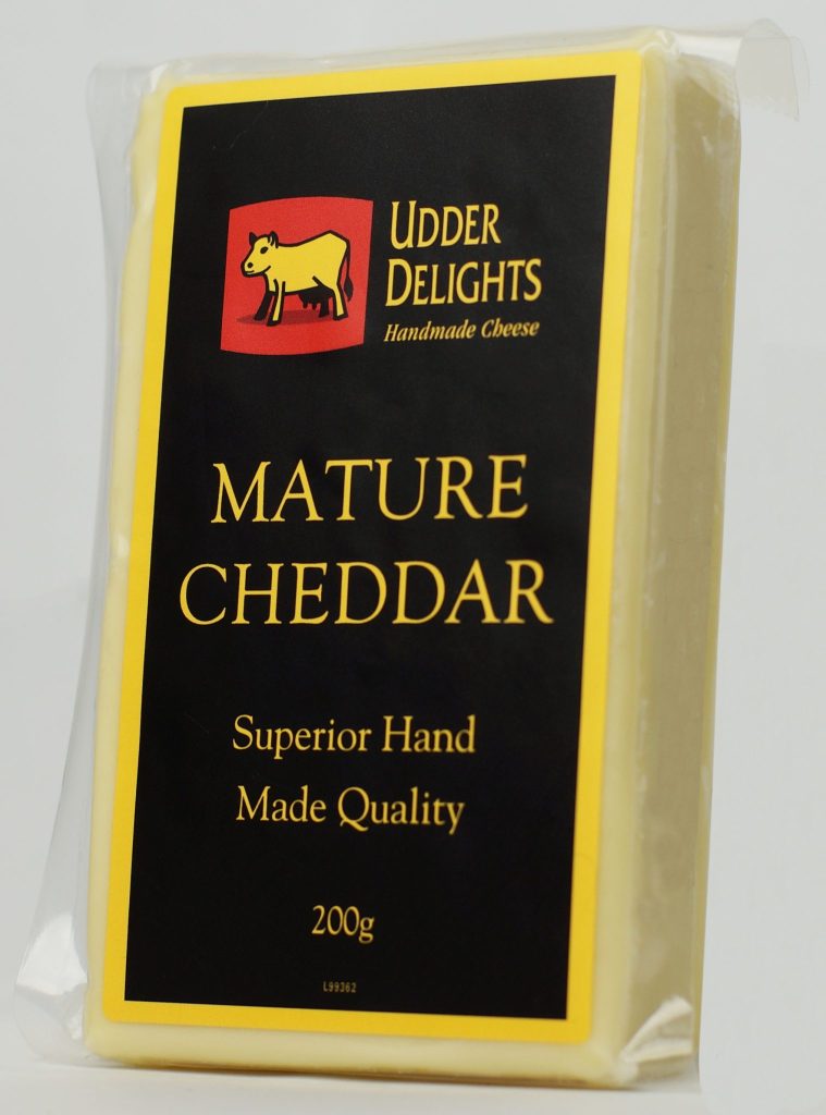 UD Mature Cheddar 200g 10/ctn - Sold each * - Foodies