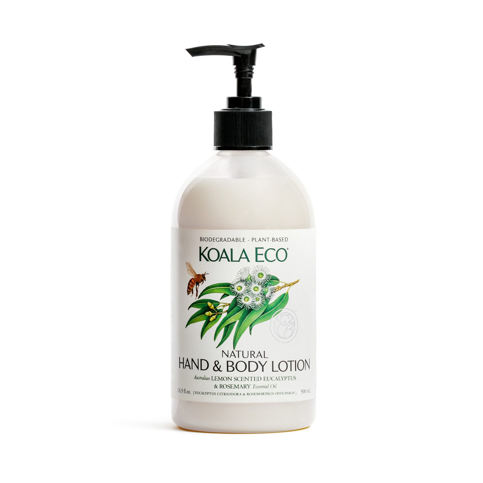 Hand & Body Lotion - Lemon Scented Eucalyptus & Rosemary 500ml/6pk ...