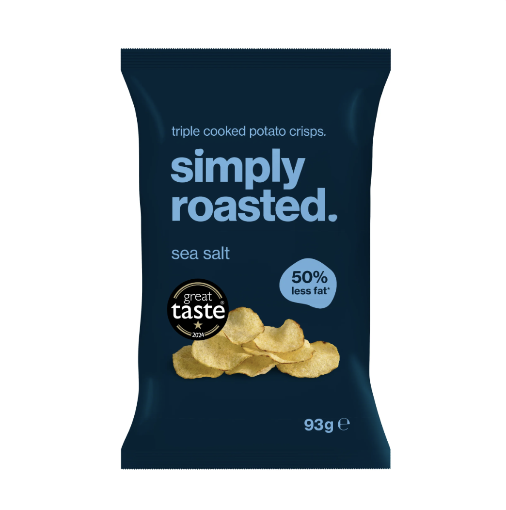 Simply Roasted - Sea Salt 12 x 93g - Foodies